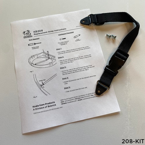 Allied Hand Dryer: 208-KIT - STRAP KIT for KB208-Series Oval Changing ...