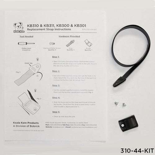 Allied Hand Dryer: 310-44-KIT - STRAP KIT for ALL KB300, KB301, KB310 ...