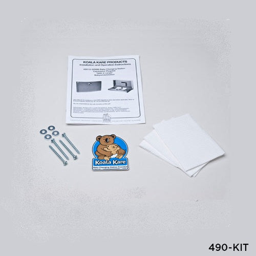Allied Hand Dryer: 490-KIT - INSTALLTION KIT for KB110-SSWM Horizontal ...